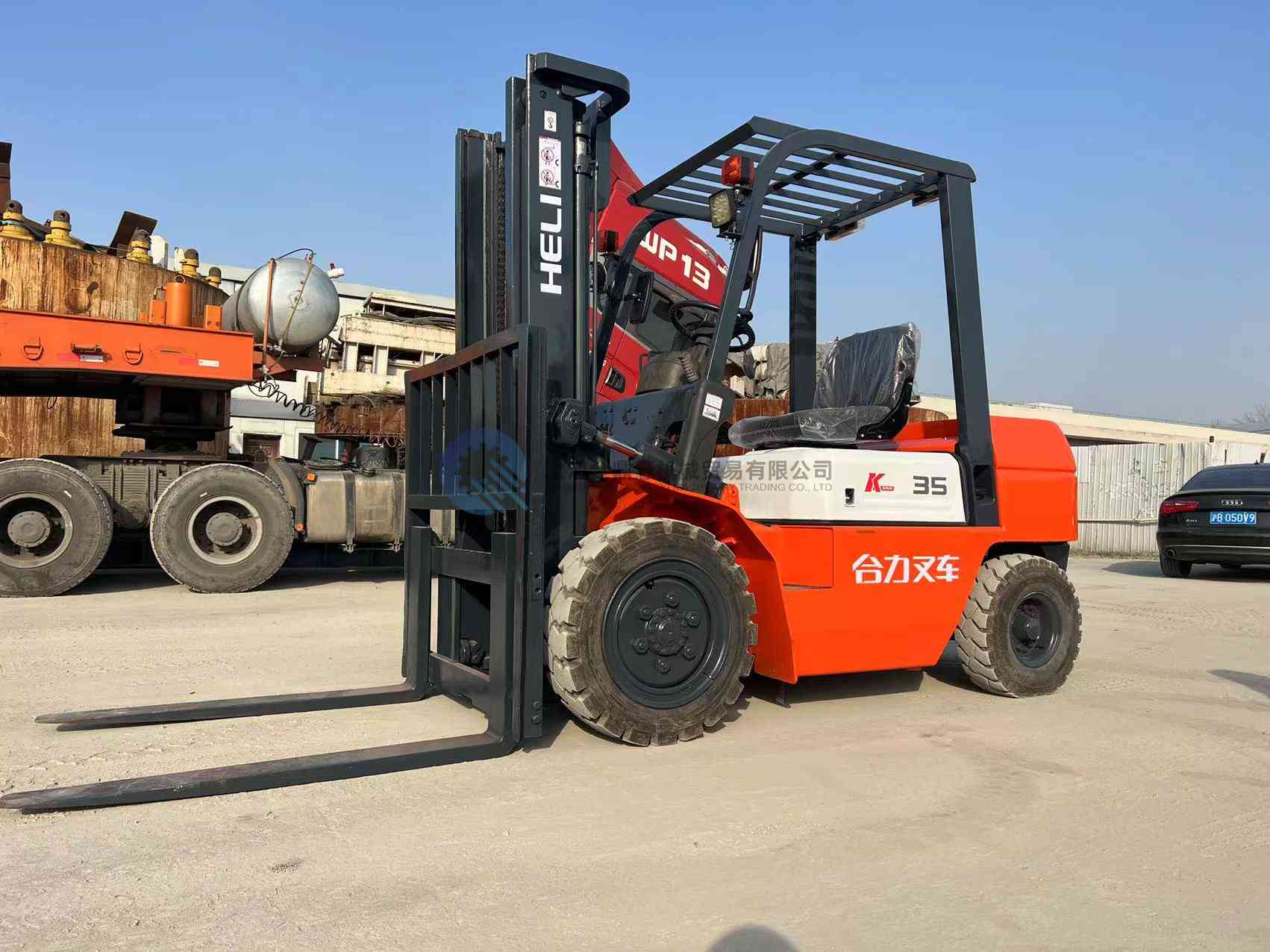 USED Heli K3.5 ton forklift FOR SELL